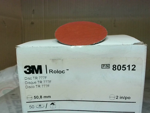 3M 051144-80512 Abrasive Disc 2" 120 Grit Aluminum Oxide (Pack - New In ...