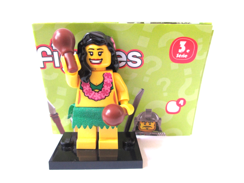 Lego Hawaiian Hula Girl Dancer Minifigures 8803 Collectible Series 3 ...