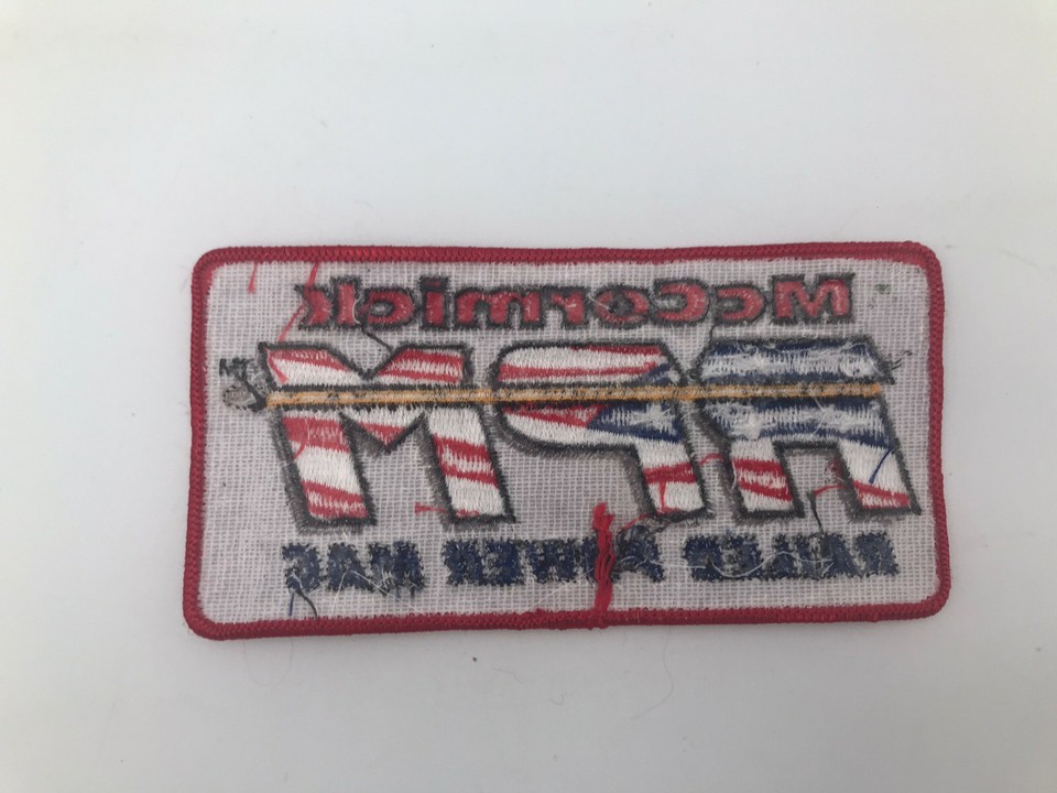 Chip McCormick Railed Power Mag Rpm Patch In Red White&blue | eBay