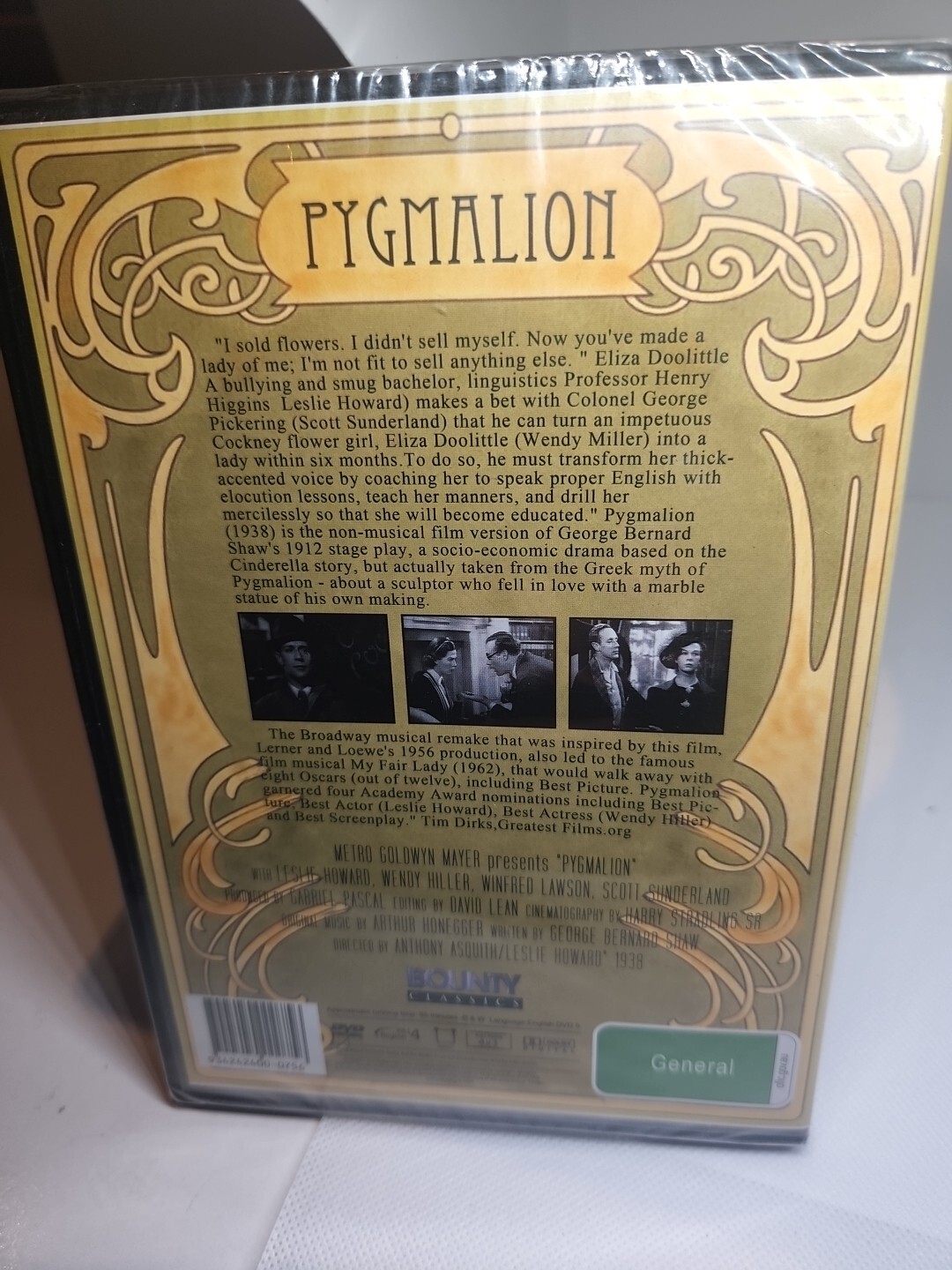 Pygmalion - Wendy Hiller - Brand New Dvd | eBay