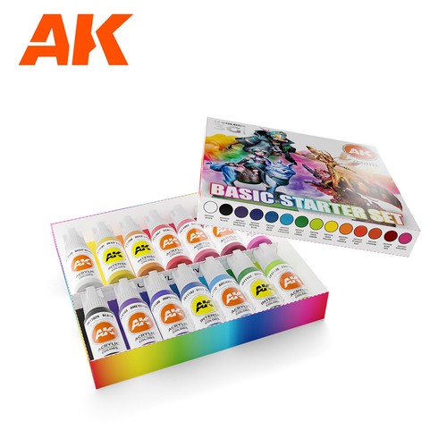 AK Interactive: Basic Starter - Paint Set - AK11775 | eBay