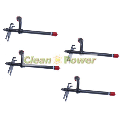 4Pcs Fuel Injector Nozzle For Case Tractor 188 207 1835 350 450 480B ...