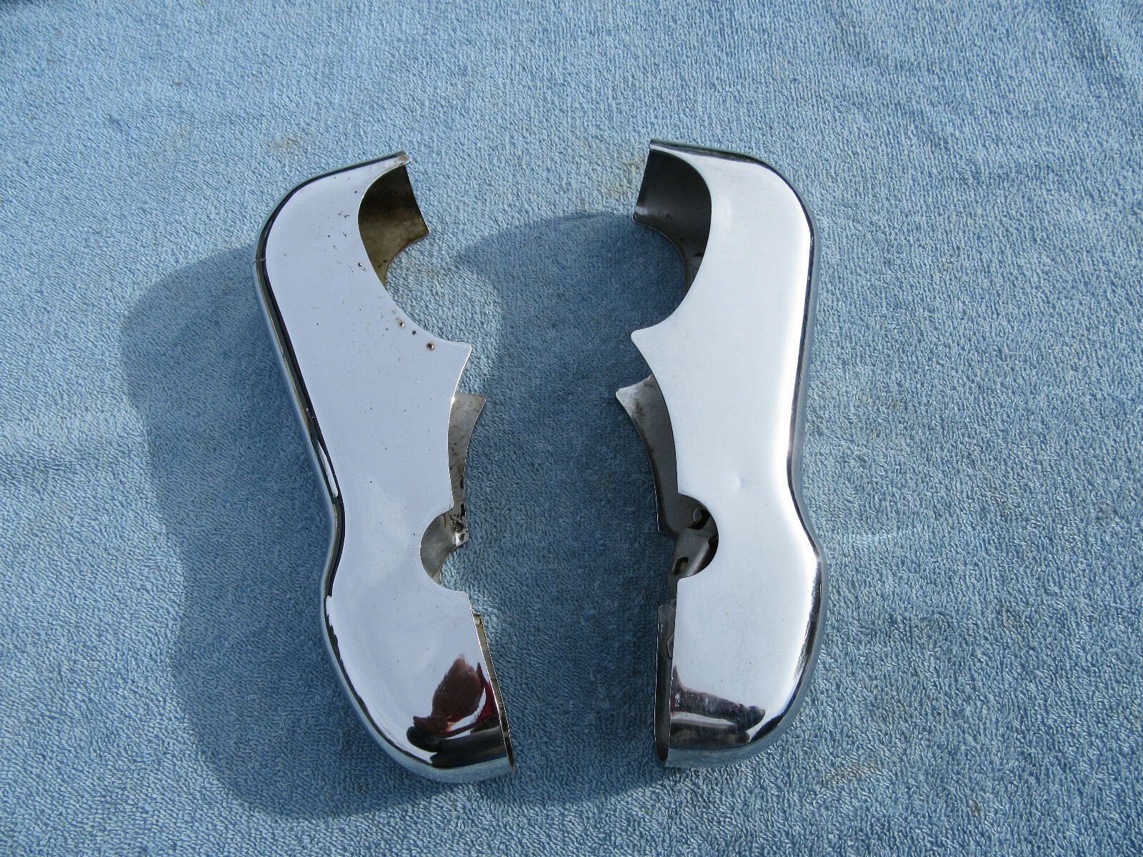 1940s Dodge Mopat Desoto Bumper Guards Front or Rear | United States