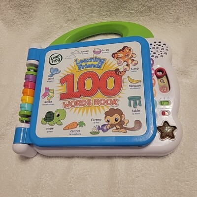 LEAPFROG Learning Friends 100 Words Bilingual Spanish English ...