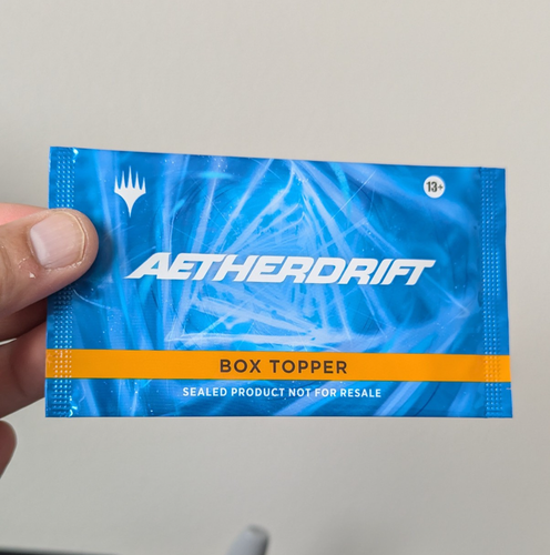 MTG Box Topper Booster pack sealed DFT Aetherdrift drc | eBay