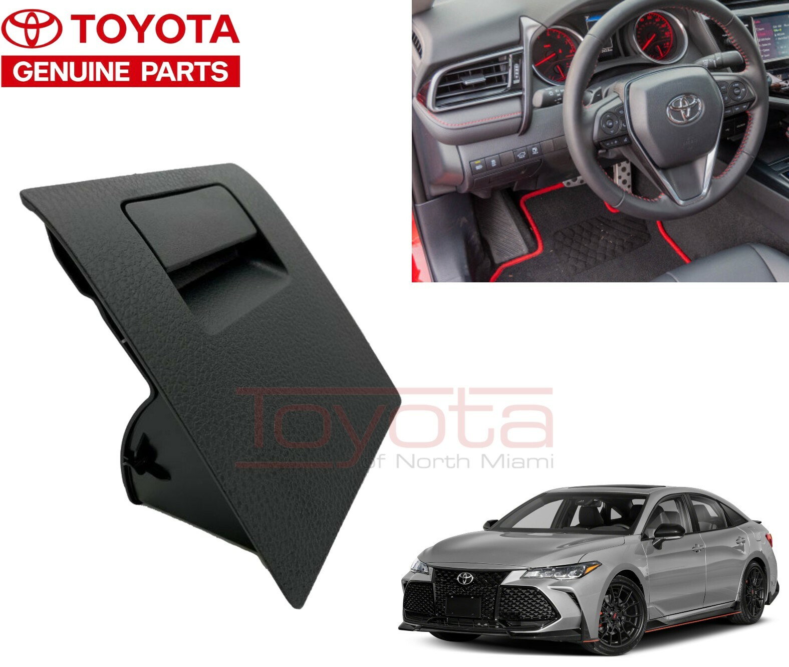 2018-2021 Camry Coin Holder | Black Coin Box Genuine Toyota OEM 55450 ...