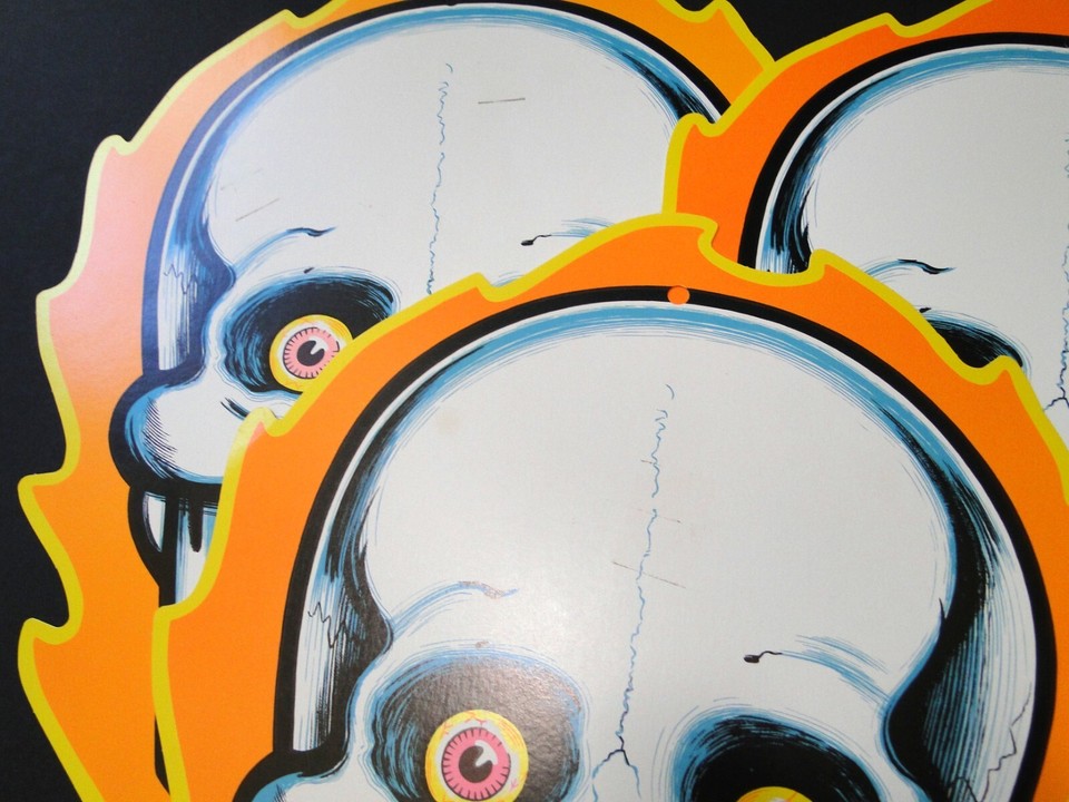 Vintage Beistle Halloween Cutouts: Witch, Pumpkin, Skull & Scarecrow ...