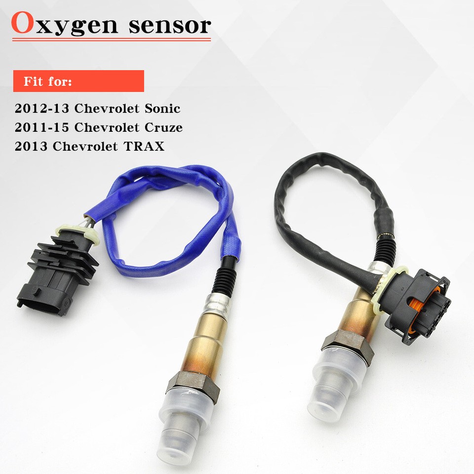 2PCS OXYGEN O2 SENSOR UPSTREAM & DOWNSTREAM For 2011-2015 CHEVROLET ...