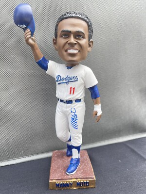 2023 Manny Mota 2023 Autographed Bobblehead Authentication Included | eBay