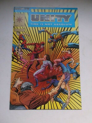 VALIANT: UNITY: TIME IS NOT ABSOLUTE, # 1, GOLD VARIANT EDITION, 1992 ...