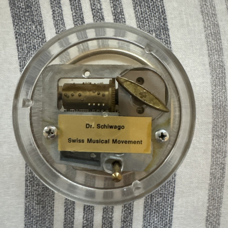 Vintage Swiss Music Box - Swiss Musical Movement- Dr Schiwago | eBay