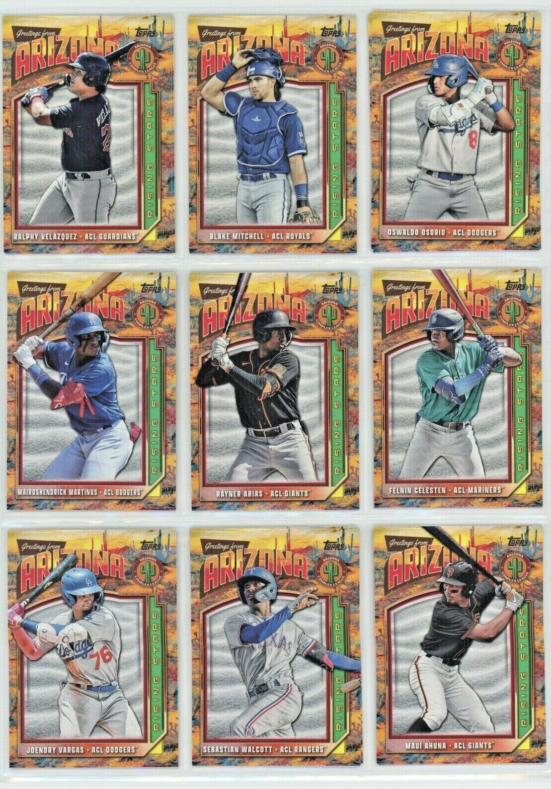 2024 Topps Pro Debut Baseball Insert COMPLEX LEAGUE RISING STARS You ...