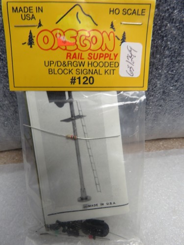 Oregon Rail Supply 120 HO Scale Light Block Signal Kit 631249 | eBay