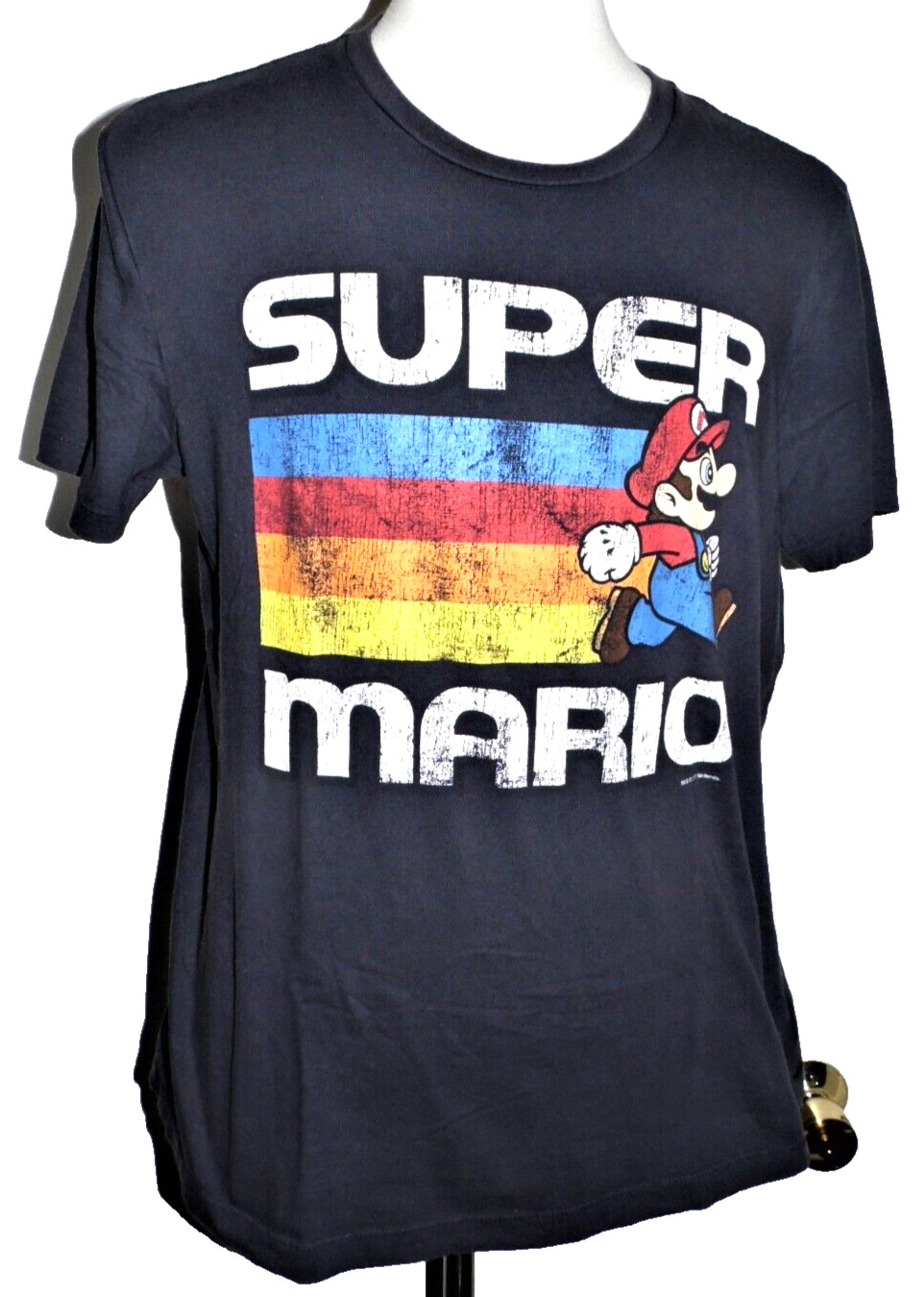Super Mario 80s Retro T-shirt Vtg Large Gap T Shirt V… - Gem