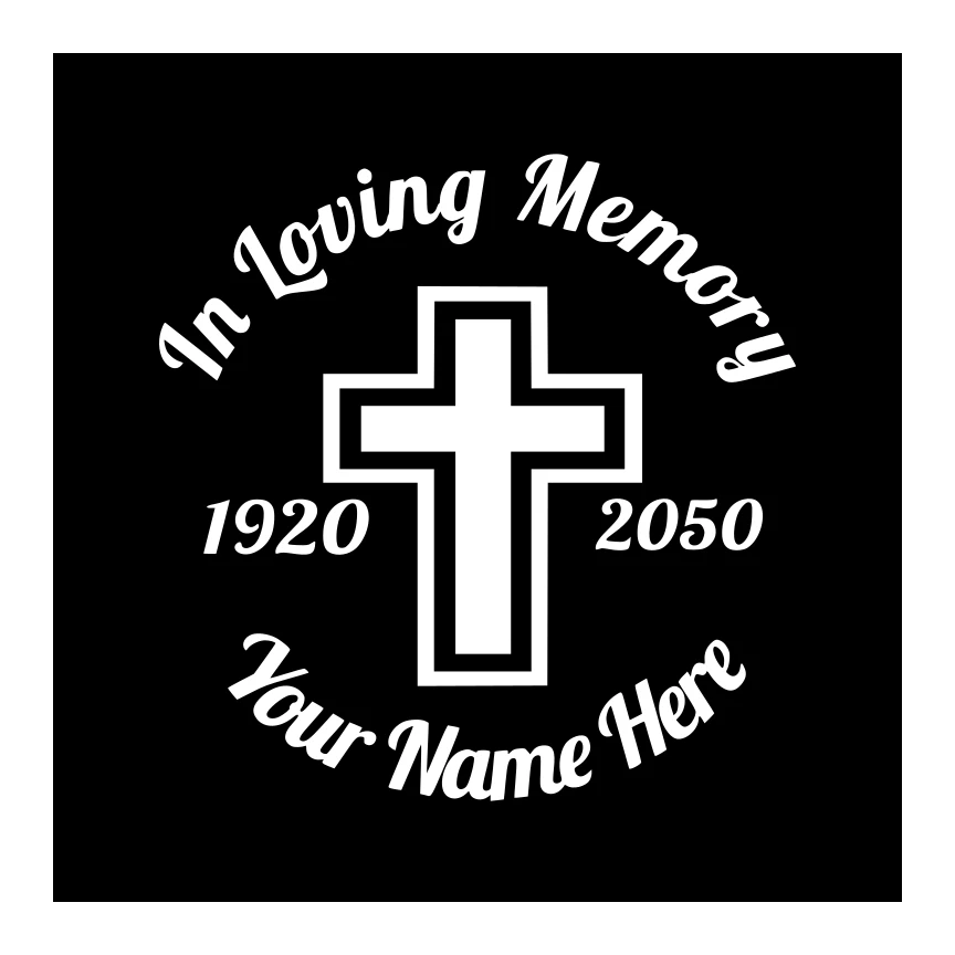 In Loving Memory Cross