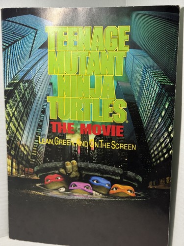 Vtg Teenage Mutant Ninja Turtles The Movie Lean Green On The Screen ...