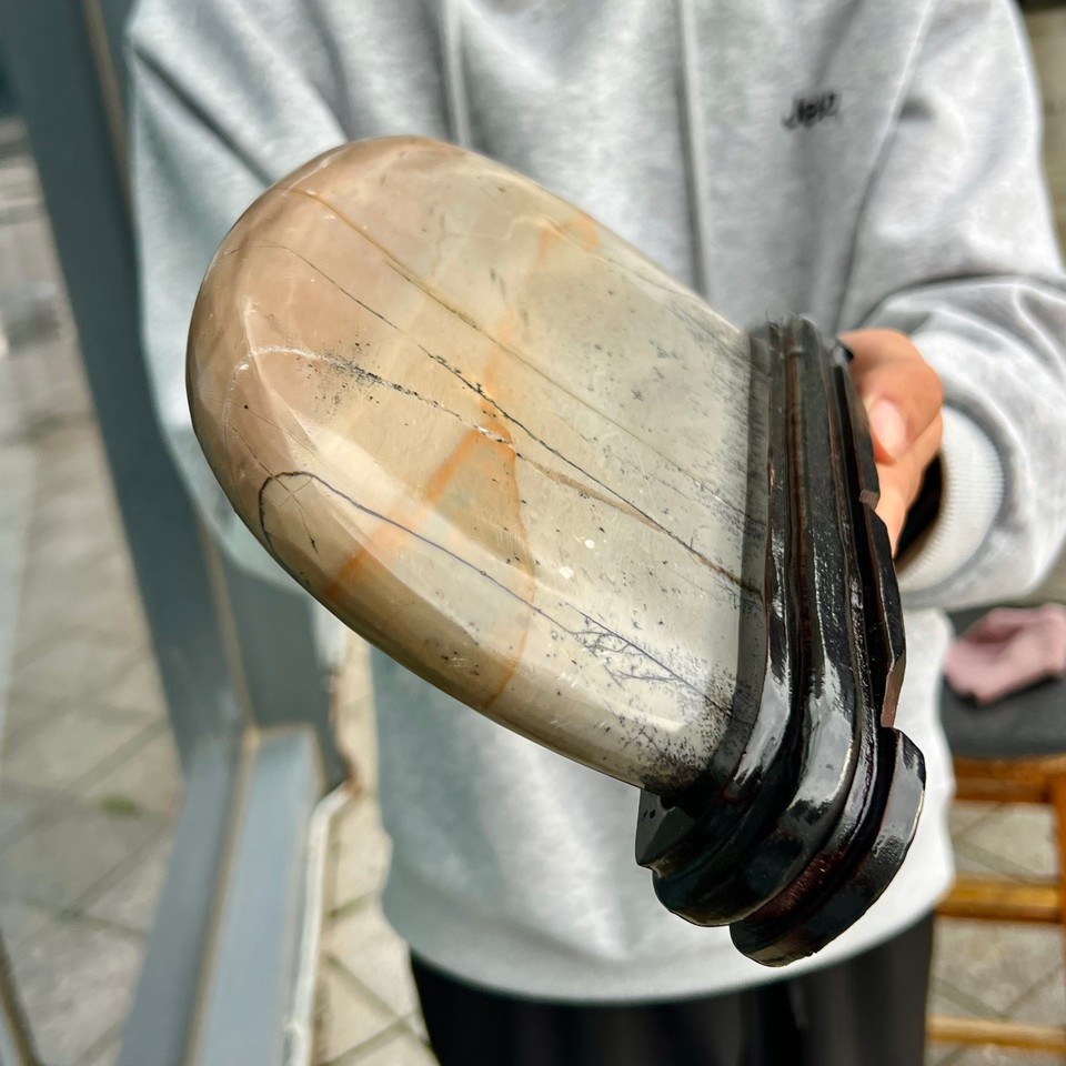 3.9LB Natural Chinese tree shaped limestone image, stone made rural ...