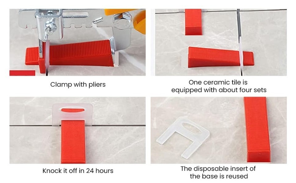 Tile Spacers 1.5mm, 2mm, 3mm, 4mm, 4mm & 1mm ALL SIZES GROUTING ...