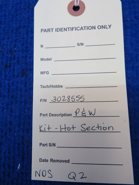 Pratt and Whitney PT6 Hot Section Inspection Kit P/N 3028555 for sale ...
