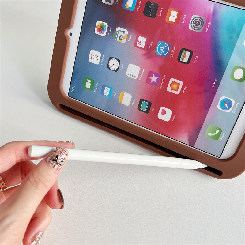 For iPad 11 10th 10.9" 9 8 7 mini 6 5 4 3 Air 1 Pro LABUBU Shockproof ...