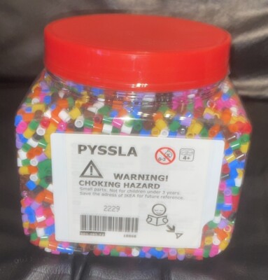 NEW AND SEALED LARGE TUB HAMA BEADS PYSSLA IKEA AGE 4+ | eBay UK