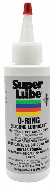 Super Lube O-ring Silicone Lubricant - 4oz Bottle 56204 for sale online ...
