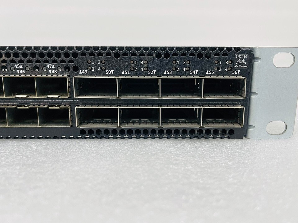 Mellanox SN2410 MSN2410-CB2RC 48x 10G/25G & 8x 100G ONIE Ethernet ...