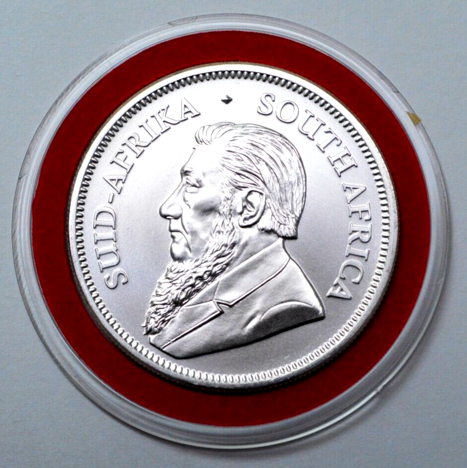 2018 1 Oz Silver Round Krugerrand South Africa Coin in Capsule, No ...