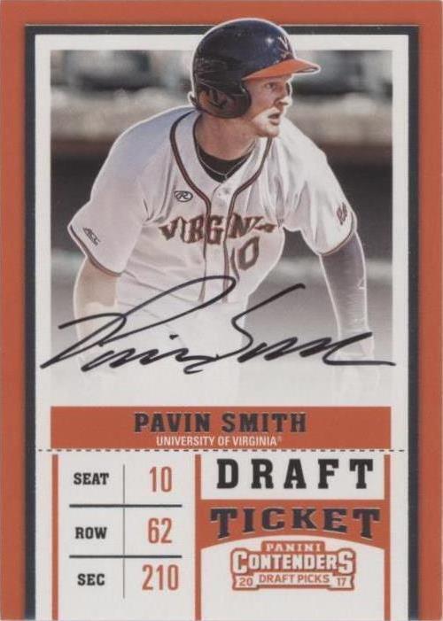 2017 Panini Contenders Draft Picks - RPS Draft Ticket Autograph Pavin ...