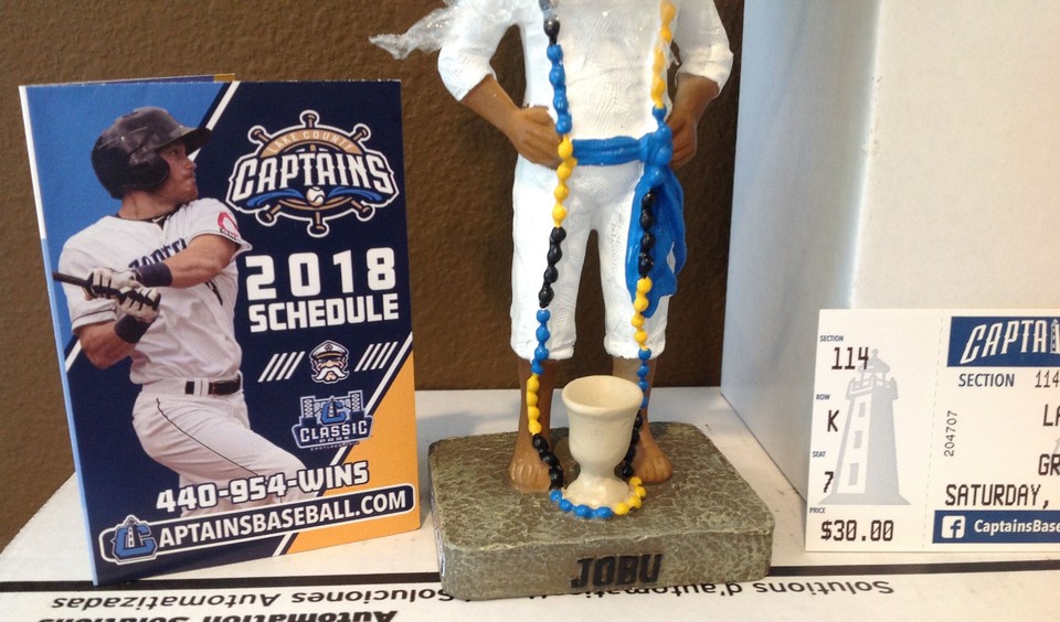 Jobu 2018 Lake County Captains Major League Indians Bobblehead SGA ...
