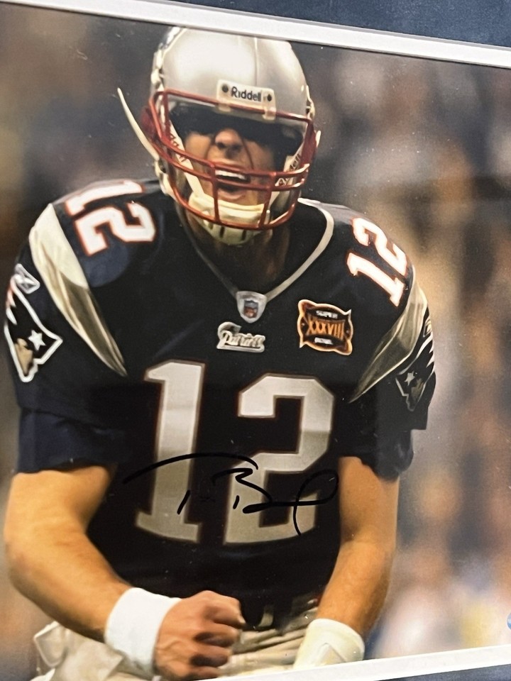 🔥Tom Brady Autographed New England Patriots SUPER BOWL Signed 8x10 ...