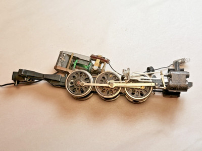 CHASSIS - 4-6-2 PACIFIC STEAM LOCOMOTIVE - MANTUA VINTAGE HO PARTS | eBay