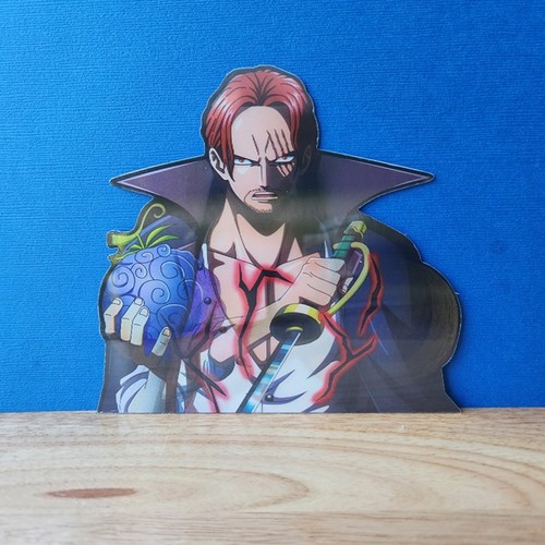 Shanks One Piece 3D Anime Lenticular Peeker Sticker Car Decal | eBay