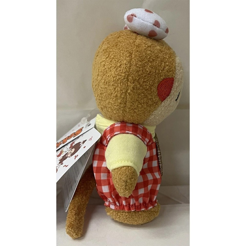 Hello Kitty x Monchhichi Palm Size Plush Tammy Kyugetsu Monchhichi Cute ...