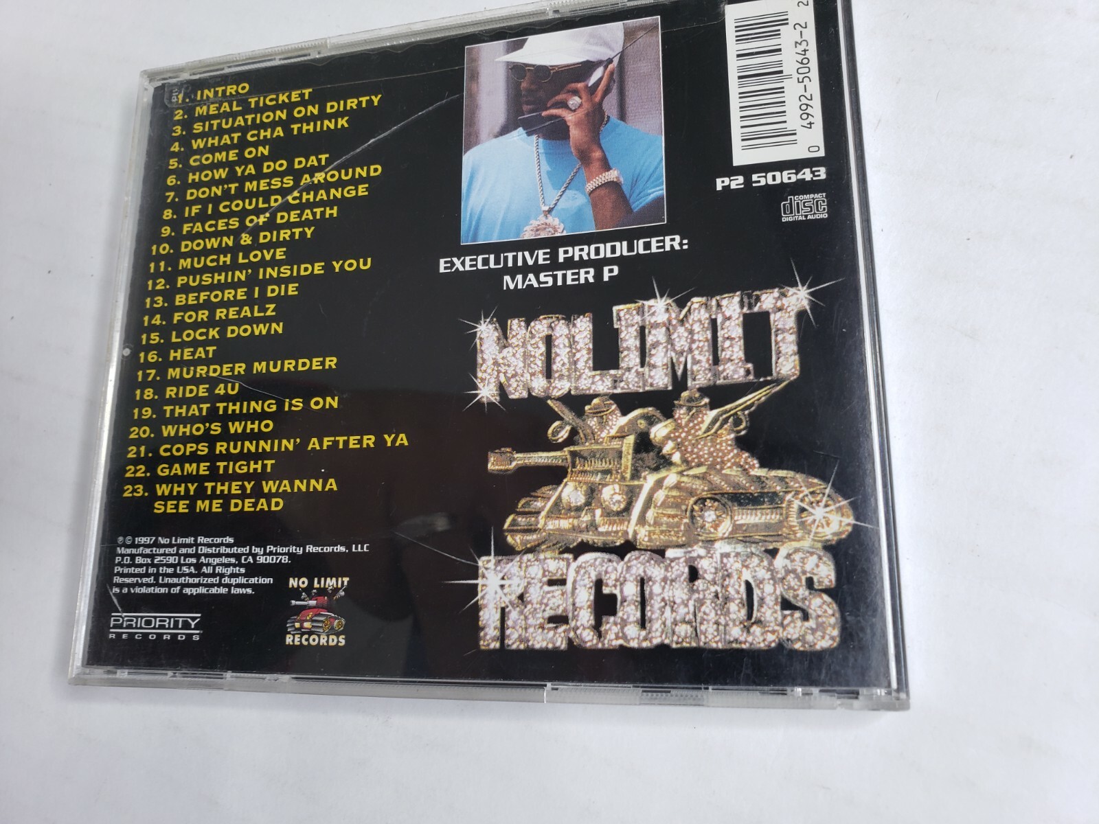 Various Artists I'm Bout It (Original Soundtrack) Master P CD Explicit ...