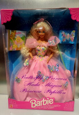 Princess Papillon Butterfly Princess Barbie 1994 #13051 RARE | eBay