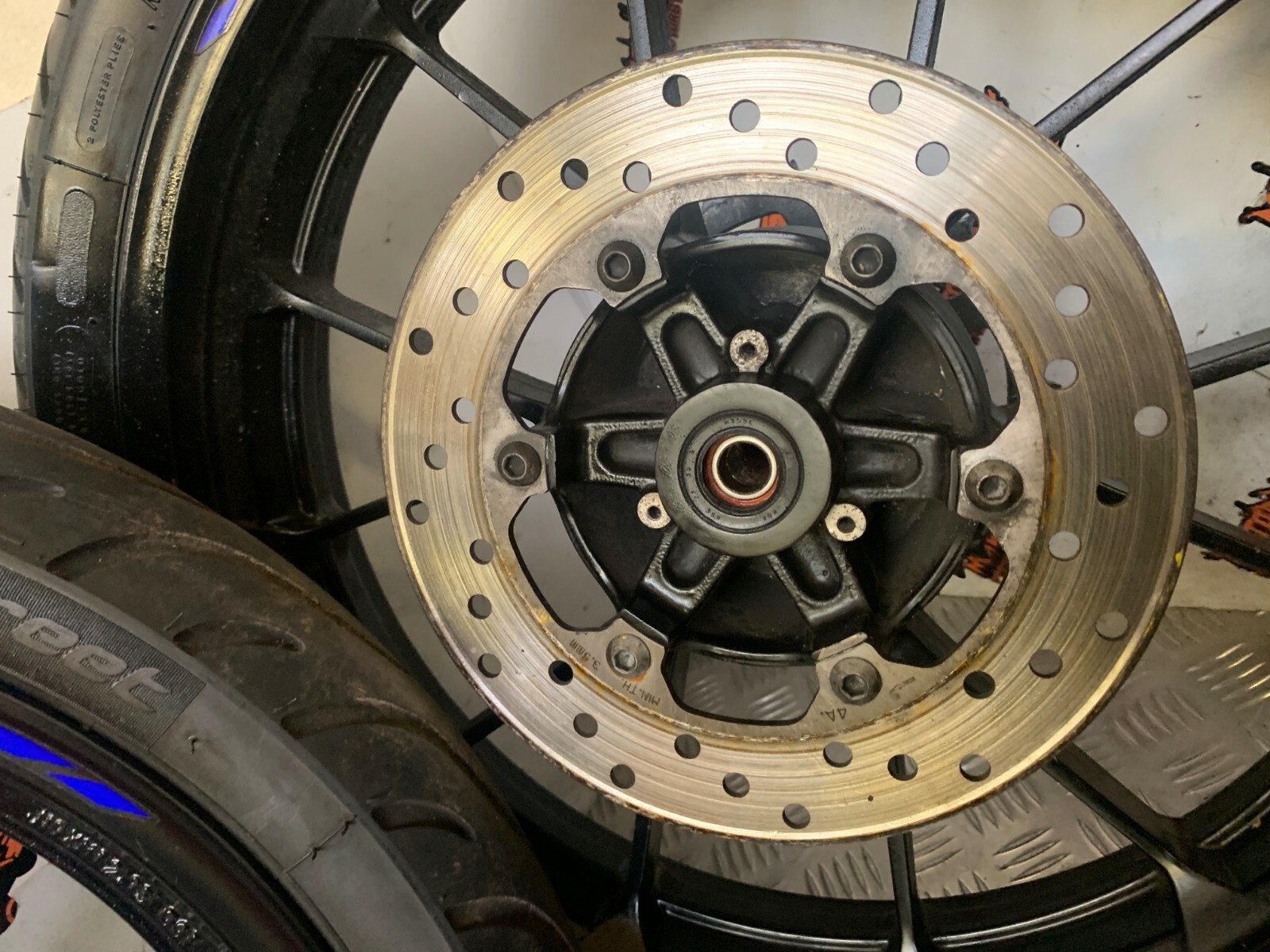 YAMAHA YZF R125 2015 REAR WHEEL RIM DISC **RV64WTJ** 2016 2017 2018 ...