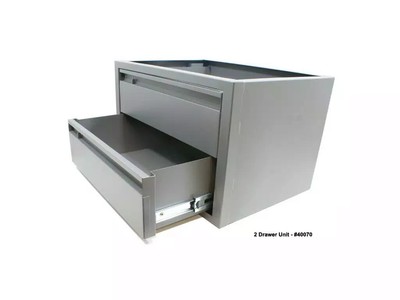 Kargo Master Holman 20" Steel 2 Drawer Cabinet Fits 2015-2023 Ford ...