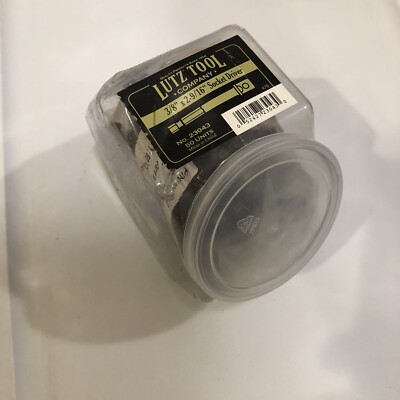 LUTZ TOOL 3/8" X 2-9/16" Socket Driver 50 Unit Displayer NEW Fast Free ...