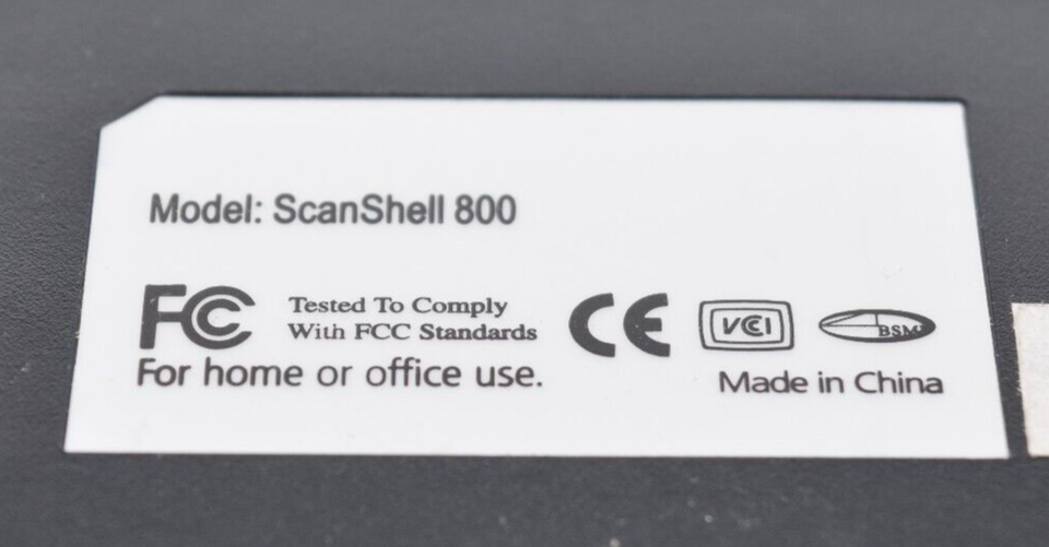 RAPTOR SCANSHELL 800 Card Scanner | eBay