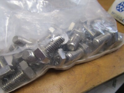 (25) M10-1.5 x 20mm DIN 933 A2-70 Stainless Steel Hex Cap Scre | eBay