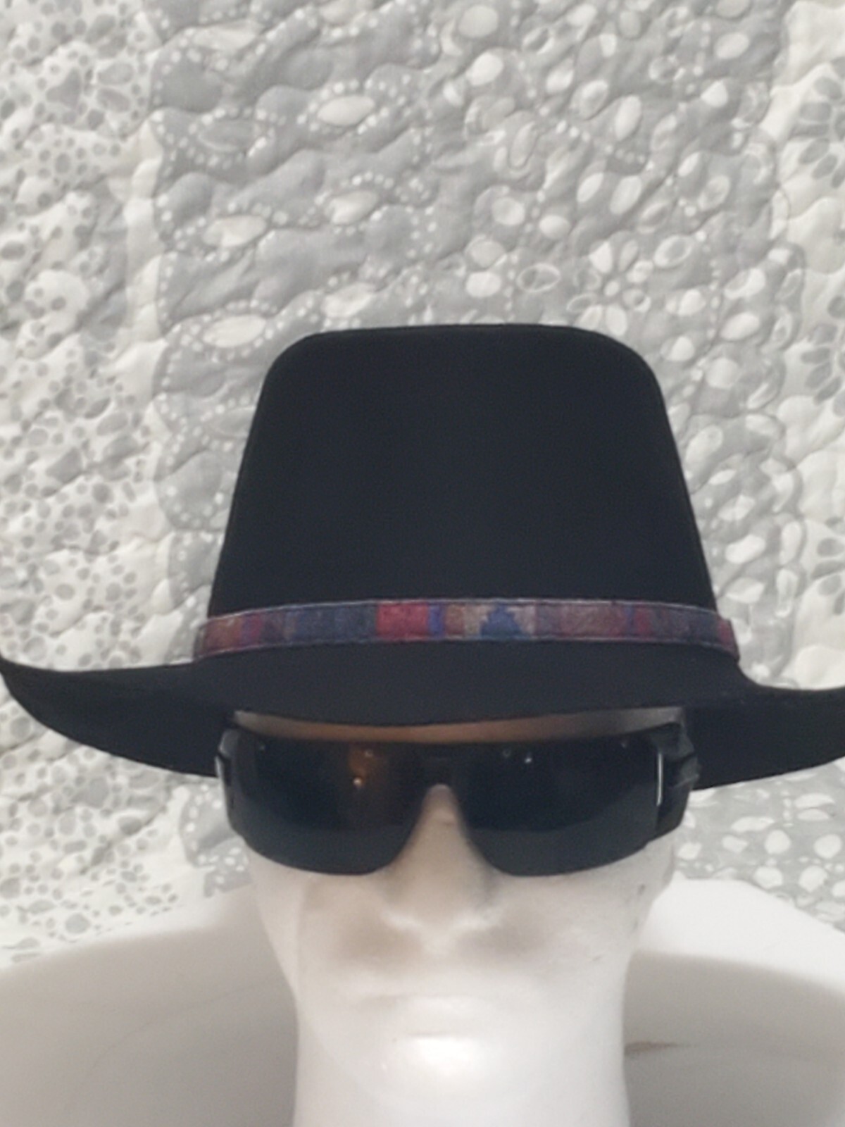 Vintage COWBOY Hat "" JOEY ''' Black SMALL 53 CM… - Gem