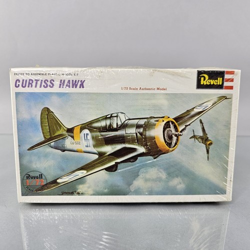 Revell 1:72 Curtiss Hawk Model Kit German Fighter Plan Vintage 1971 ...