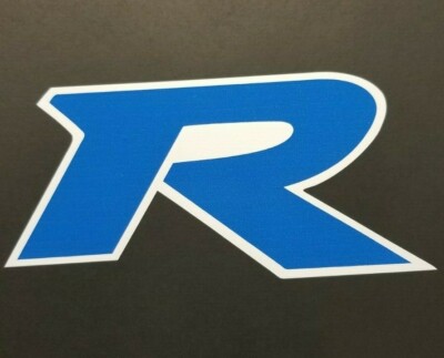 R Racing Type R Decal sticker for Honda Acura Import R logo racing ...