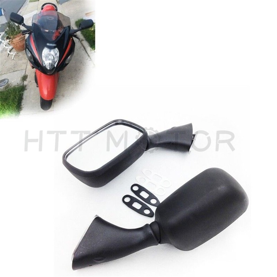 Black Side Rear View Mirrors For SUZUKI GSX1300R HAYABUSA 2020 GSXR1000 ...