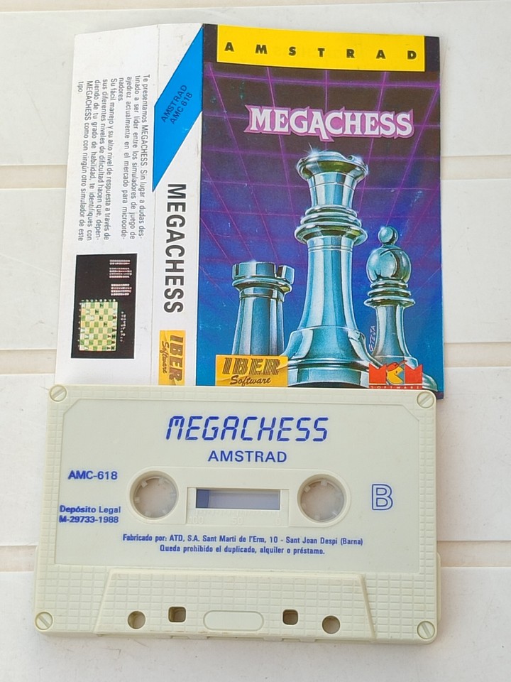 MEGACHESS IBER SOFTWARE AMSTRAD CPC 464 472 664 6128 | eBay