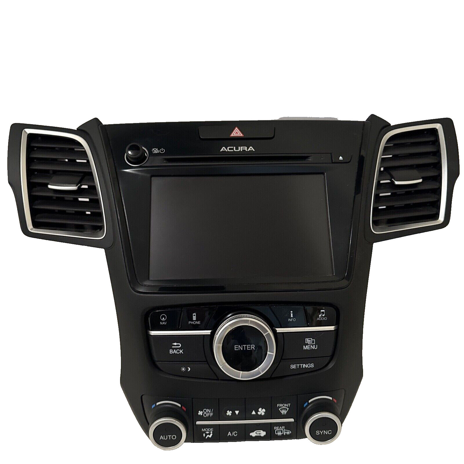 16 17 18 19 Acura RDX Radio Navigation Screen CD XM Player Climate ...