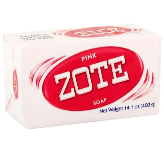PINK ZOTE SOAP 400 g/ 14.1oz BAR For Cleaning Laundry Detergent ...