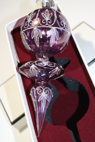 2005 Waterford Amethyst Purple Ornament Signed by Jim O'Leary - LTD ...