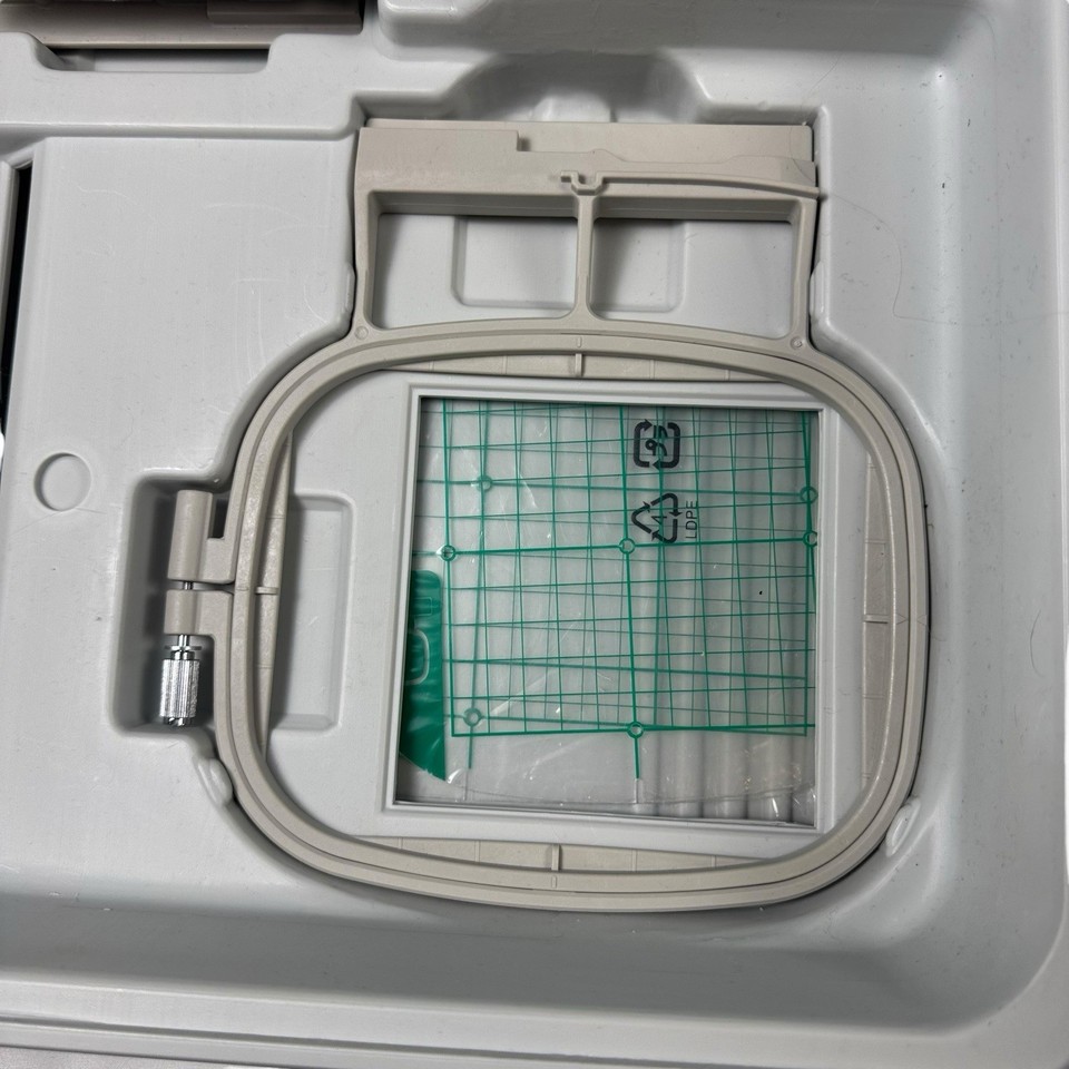 Brother ULT2003D ULT2002D ULT2001D Embroidery Arm, Hoops, Carry Case ...